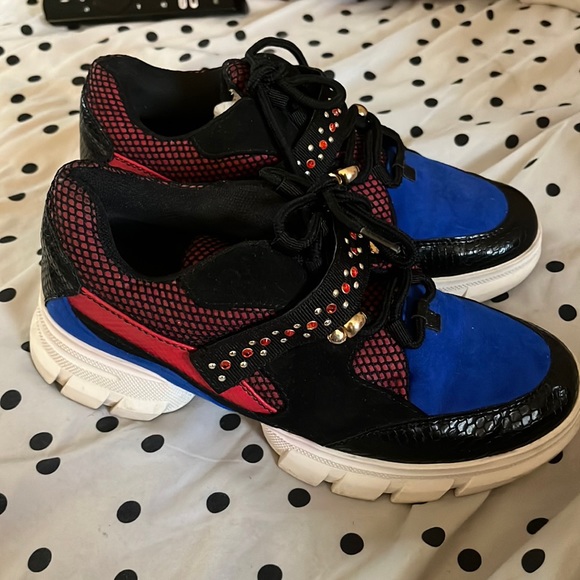 Shoe Dazzle | Shoes | Helga Mesh Embellished Sneaker | Poshmark